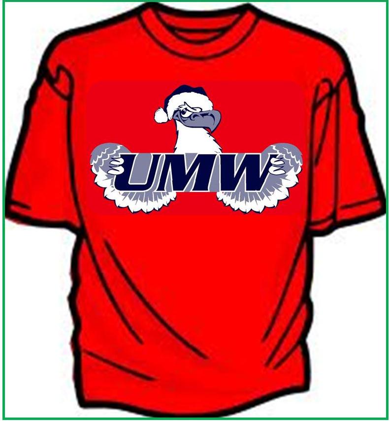 UMW Holiday T-Shirt Available at the Bookstore - EagleEye