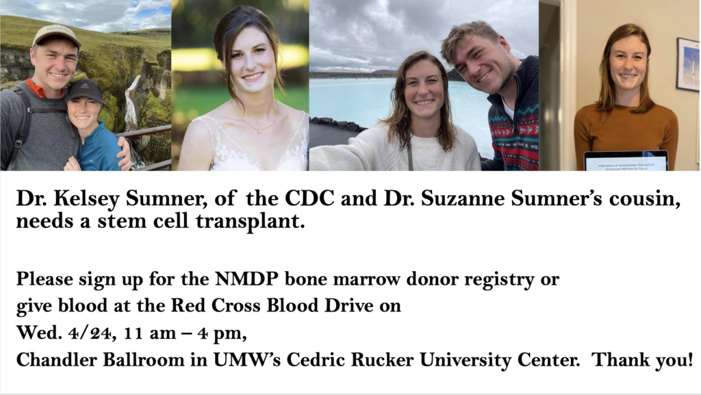 Bone Marrow Registry and Blood Drive, April 24 - EagleEye